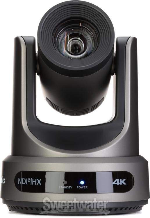 PTZOptics Move 4K 20x Optical Zoom PTZ Camera - Gray | Sweetwater