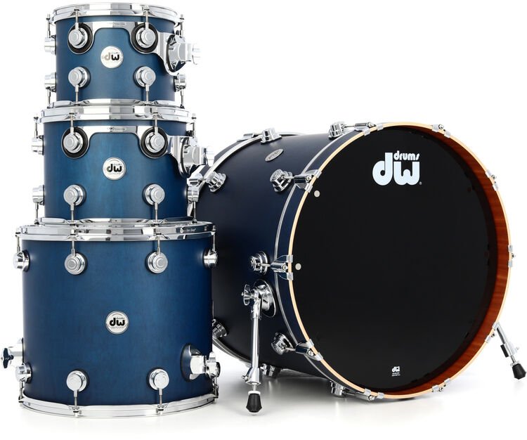 DW Collector's Series Maple Mahogany 4-piece Shell Pack - Satin Regal ...