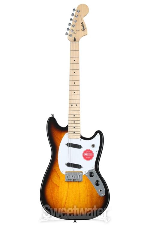 Squier Sonic Mustang Solidbody Electric Guitar - 2-color Sunburst ...