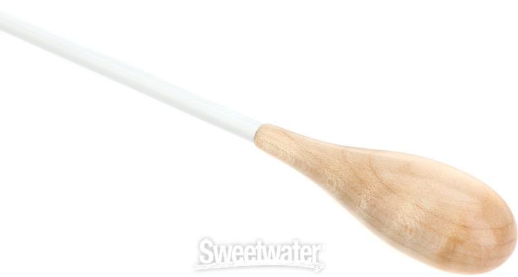 Newland Custom Batons Baton - 15-inch, Maple/White, Large Egg | Sweetwater