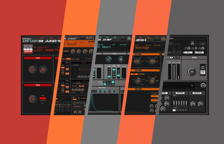 Roland ZENOLOGY Pro Collection Software Synthesizer with Five Model Expansions | Sweetwater