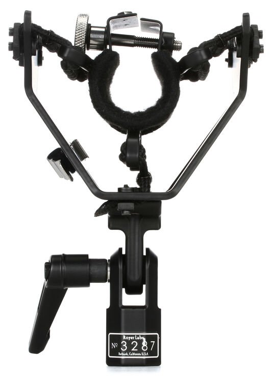 Royer R-121 Studio Ribbon Microphone with RSM-SS1 Sling-Shock ...