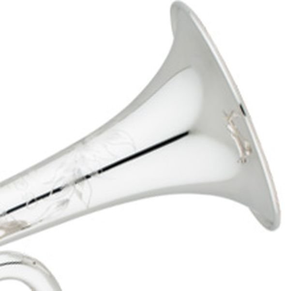 S.E. Shires TRQ10S Q Series Professional Bb Trumpet - Silver Plated ...