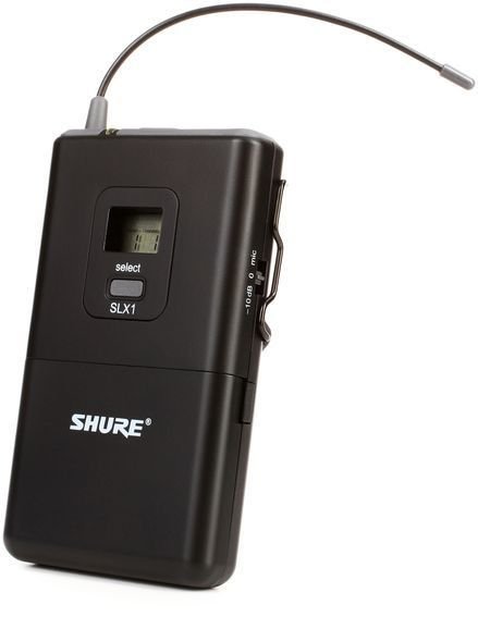 Shure SLX14/93 Wireless Lavalier Microphone System - H5 Band | Sweetwater