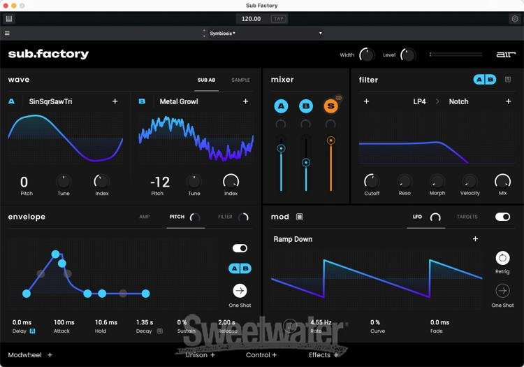 AIR Sub Factory Bass Synth Plug-in | Sweetwater