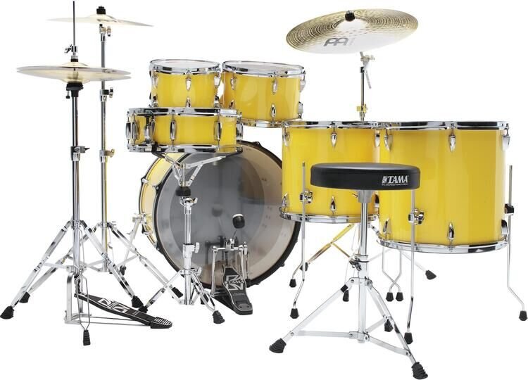 Tama Imperialstar IE62C 6-piece Complete Drum Set with Snare Drum and ...