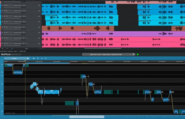 Synchro Arts RePitch Elements Pitch and Time Editing Plug-in | Sweetwater