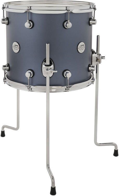 DW Design Series Floor Tom - 12 x 14 inch - Blue Slate | Sweetwater