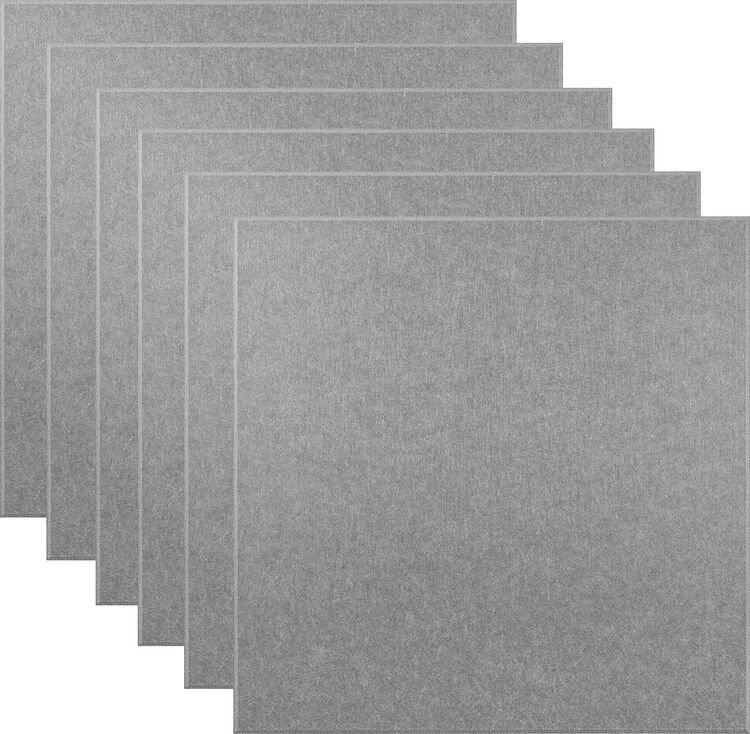 Primacoustic EcoScapes Wall Panels - 2 foot x 2 foot, Slate (6-pack ...