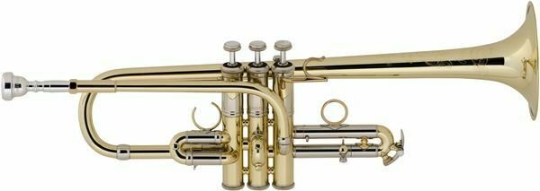 Bach ADE190 Stradivarius Artisan Professional Eb/D Trumpet - Clear ...