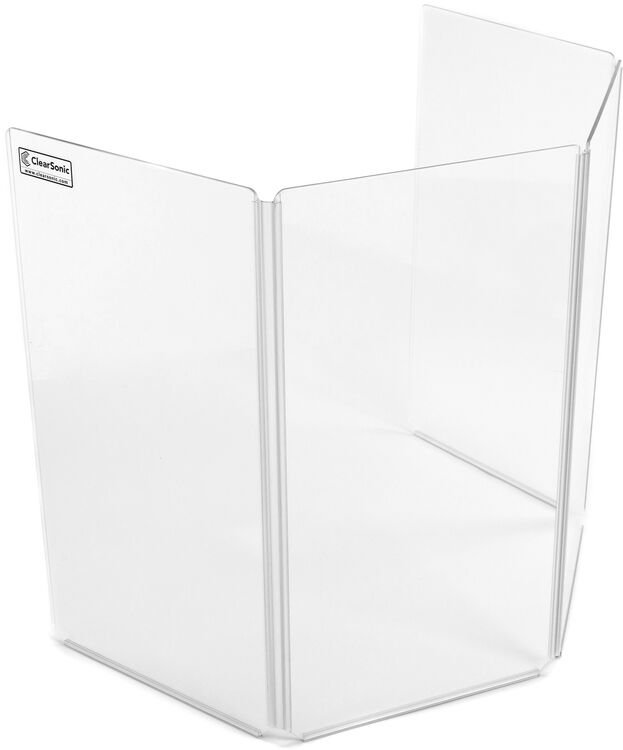 ClearSonic CSP A1224x4 Acrylic Amp Shield - 4-panel | Sweetwater