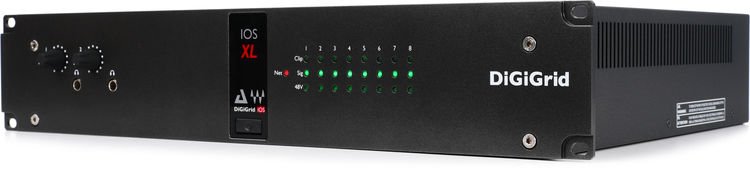 DiGiGrid IOS-XL SoundGrid Audio Interface | Sweetwater