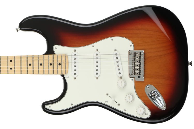 Fender Player Stratocaster Left-handed - 3-Tone Sunburst with Maple ...
