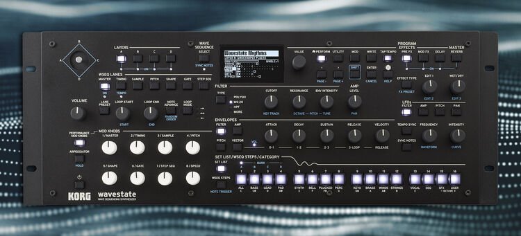 Korg wavestate mk II Module Rackmountable Desktop Wave Sequencing ...