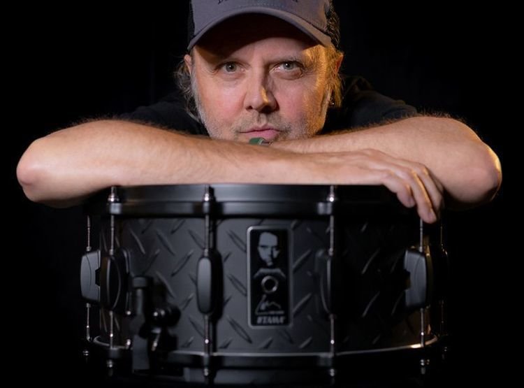 Tama Lars Ulrich Limited Edition Signature Black Album Snare Drum ...