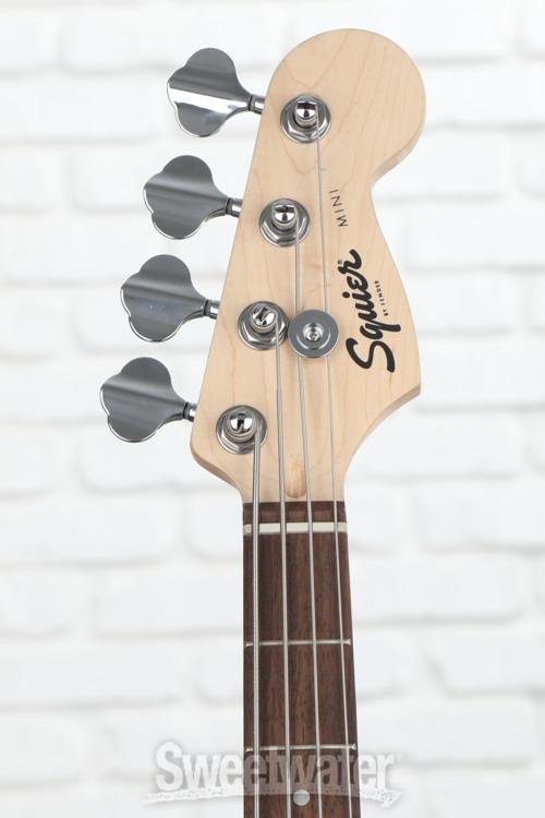 Squier Mini Precision Electric Bass - Black | Sweetwater