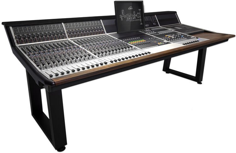Audient ASP8024-HE 24-channel Recording Console with DLC and Patchbay ...