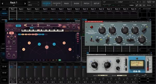 Waves SuperRack Performer Live Sound Plug-in Host | Sweetwater