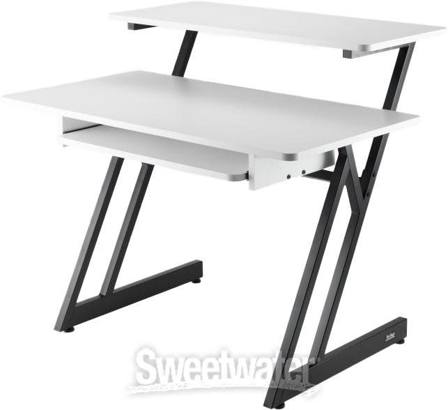 On-Stage WS7500 Workstation Desk - White | Sweetwater