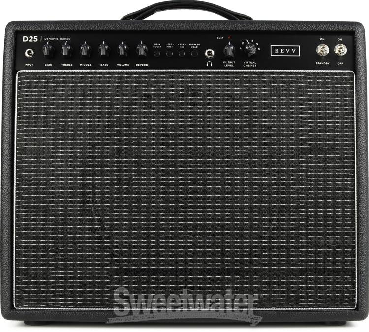 Revv Dynamis D25 Combo Amp - Black | Sweetwater