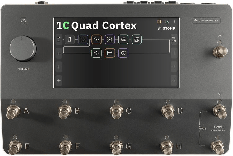 Neural DSP Quad Cortex Quad-Core Digital Effects Modeler/Profiling Floorboard | Sweetwater