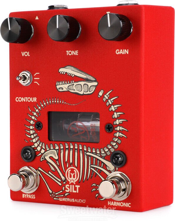 Walrus Audio SILT Harmonic Tube Fuzz Pedal - Red | Sweetwater