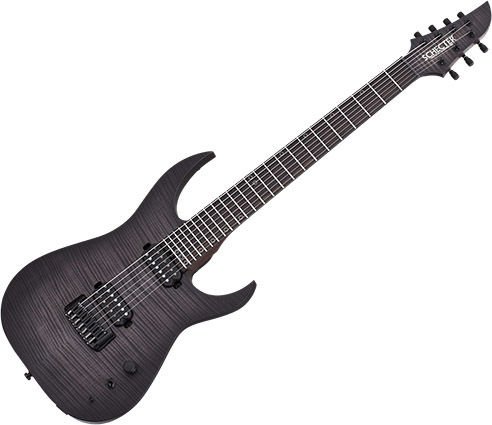 Schecter USA Keith Merrow KM-7 MK-III Pro - Transparent Black Pearl ...