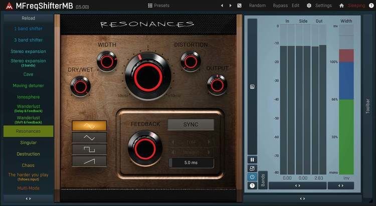MeldaProduction MFreqShifterMB Multiband Frequency Shifter Plug-in ...