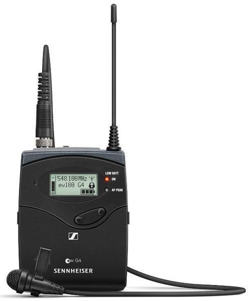Sennheiser EW 100 G4-ME2/835-S Combo Wireless Handheld and Lavalier ...
