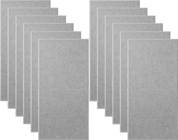 Primacoustic EcoScapes Wall Panels - 1 foot x 2 foot, Slate (12-pack ...