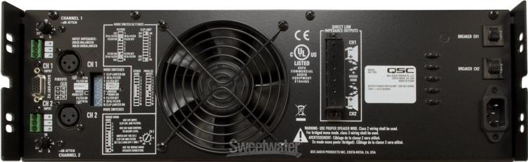 QSC ISA1350 2000W 2-channel 70V Power Amplifier | Sweetwater