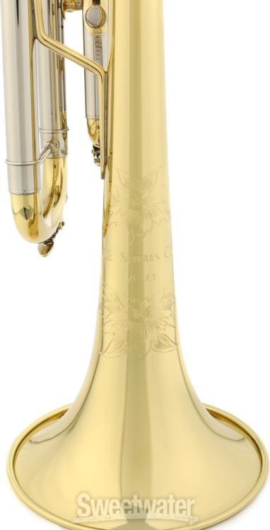 S.E. Shires STRA10 Model A Student Bb Trumpet - Clear Lacquer | Sweetwater