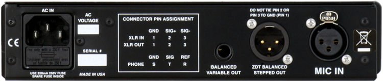 Earthworks 1021 Zero Distortion Technology Microphone Preamp | Sweetwater