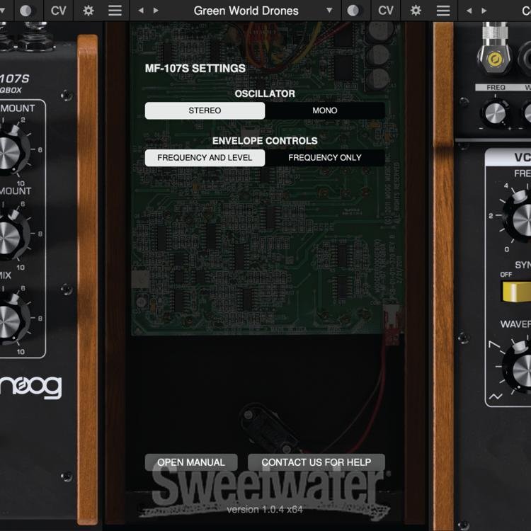 Moog MF-107S Freqbox Plug-in | Sweetwater