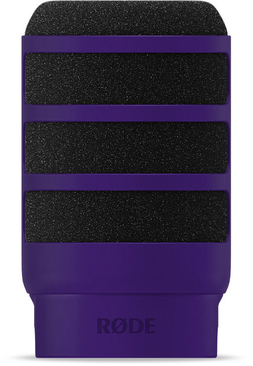 Rode WS14 Pop Filter for PodMic and PodMic USB - Purple | Sweetwater