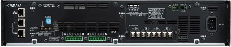 Yamaha XMV4140 4-channel 140W Power Amplifier | Sweetwater