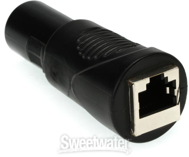 Accu-Cable ACRJ455PM 5-pin DMX Male to RJ45 Adapter | Sweetwater