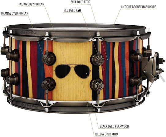 DW Jim Keltner ICON Snare Drum - 6.5 x 14-inch | Sweetwater