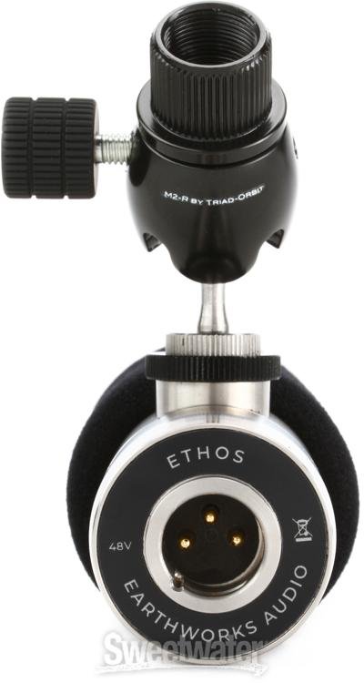Earthworks ETHOS Condenser Broadcast Microphone - Silver | Sweetwater