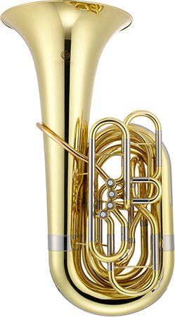 Jupiter JTU1110 Professional BBb Tuba - Clear Lacquer | Sweetwater