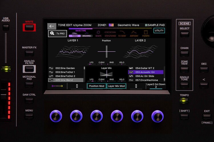 Roland Fantom 6 Ex Synthesizer Workstation Sweetwater