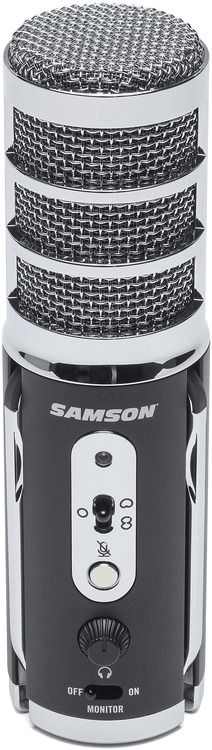 Samson Satellite Desktop USB/iOS Broadcast Microphone | Sweetwater