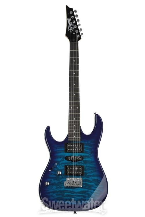 Cool Blue Electric Guitars