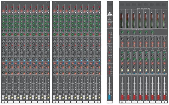 Trident Audio Developments Trident 68 16-channel Modular Analog Mixing ...