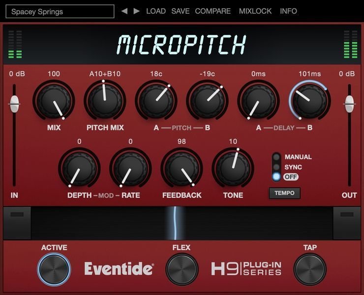 Eventide MicroPitch Dual Voice Pitch Shifter Plug-in | Sweetwater