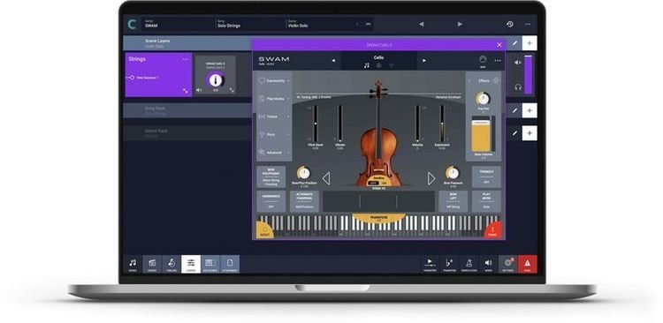 Audio Modeling SWAM Cello Virtual Instrument Software | Sweetwater