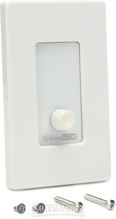 AtlasIED C-V-US-B Atmosphere Wall Volume Controller - White | Sweetwater