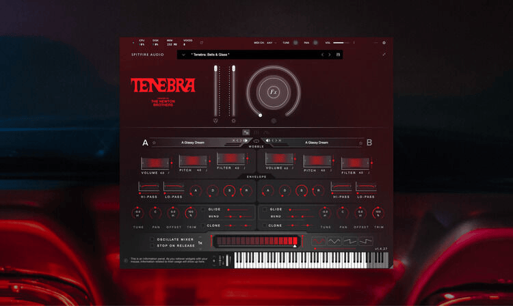Spitfire Audio Tenebra by The Newton Brothers Multi-instrument Sounds Library | Sweetwater