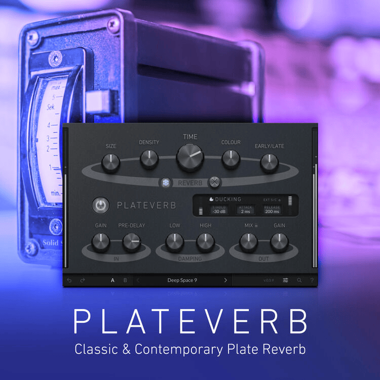 Solid State Logic PlateVerb Reverb Plug-in | Sweetwater