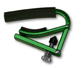 Shubb L1 Lite Capo for Steel String Guitar - Green | Sweetwater